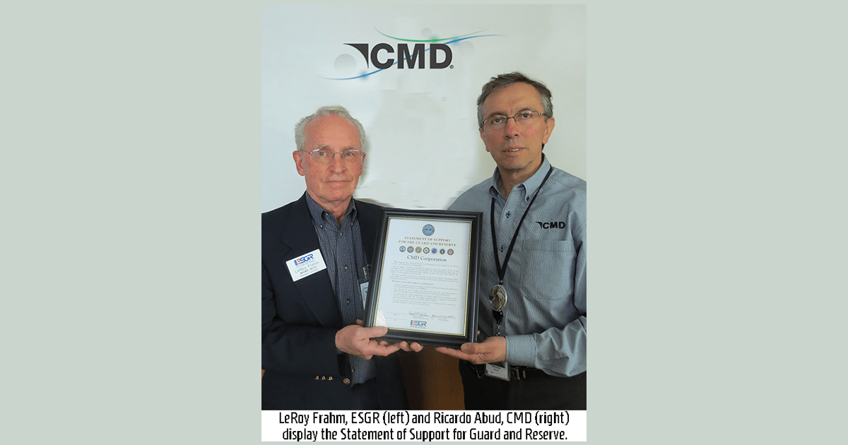 Local Manufacture Signs Statement of Support for the Guard and Reserve ...