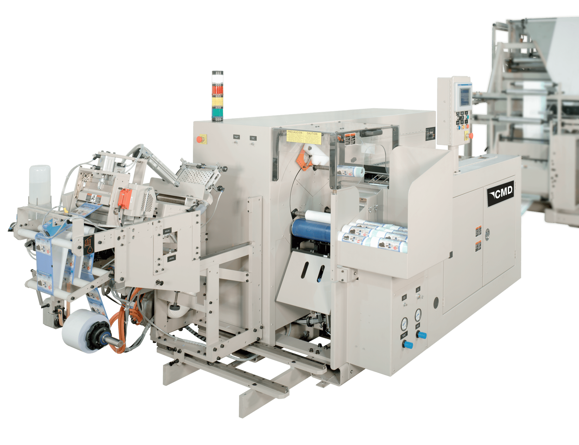 Global Overlap Bag Winder | CMD Corp | Bag and Pouch Machines